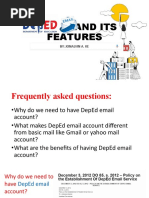 DepEd Gmail Account Request Guide | PDF | Gmail | Online Services