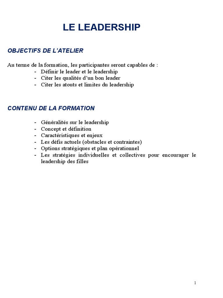 Module Leadership | PDF | Direction | Motivation