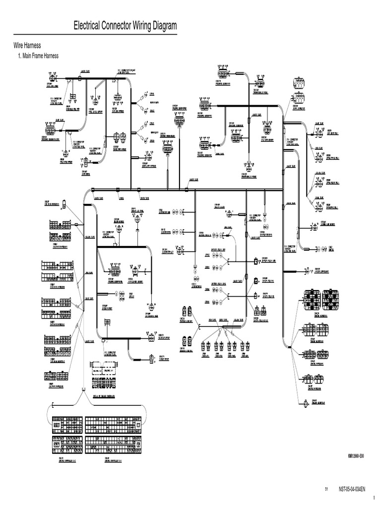 Electrical Connector Wiring Diagram | PDF | Computers | Technology ...