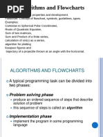 Algorithm Pseudocode Flowcharts | PDF | Algorithms | Computer Program
