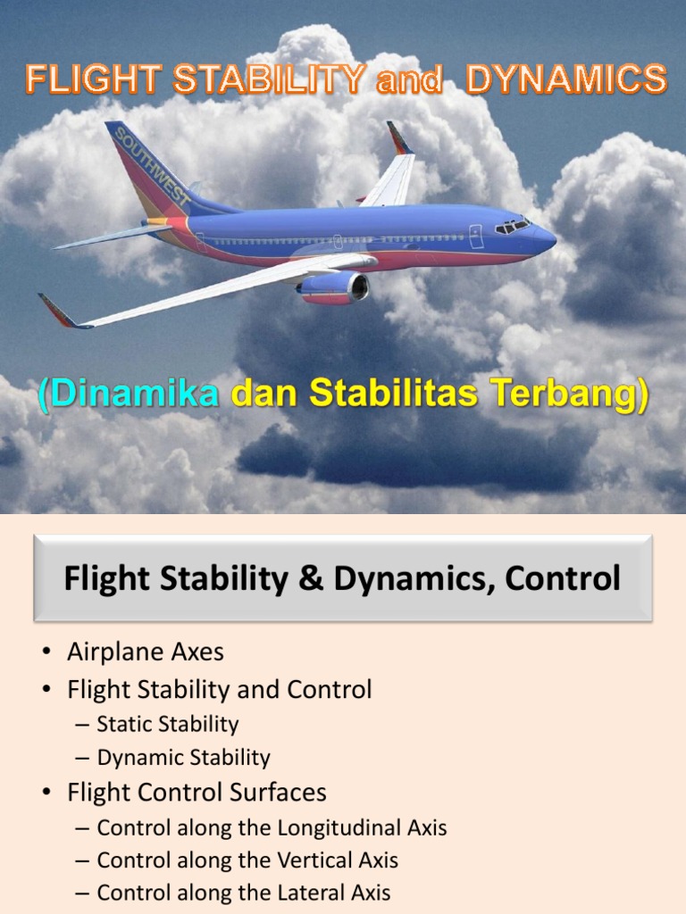 Flight Stability Dynamics Control | PDF Flight Stability Dynamics Control | PDF