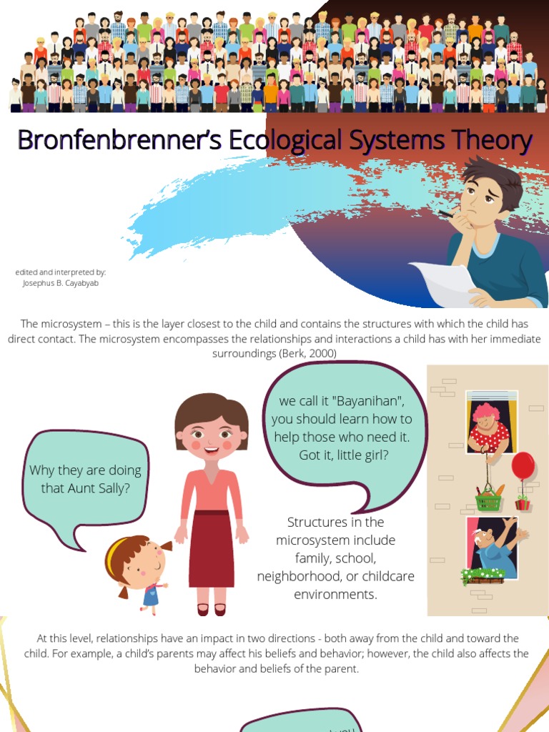 Bronfenbrenner's Ecological Systems Theory | Download Free PDF ...