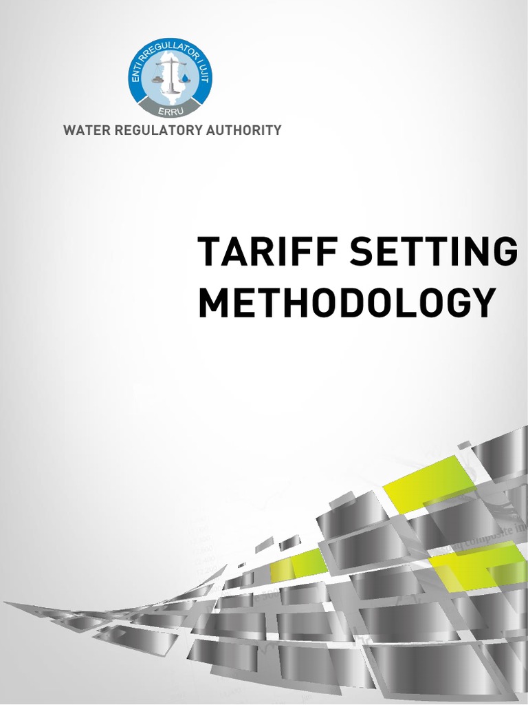 Water Tariff Setting Methodology Guide | PDF | Water Supply | Tariff