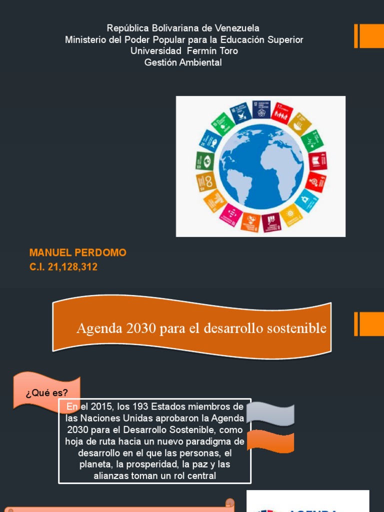 Agenda 2030 | PDF | Sustentabilidad | Desarrollo sostenible