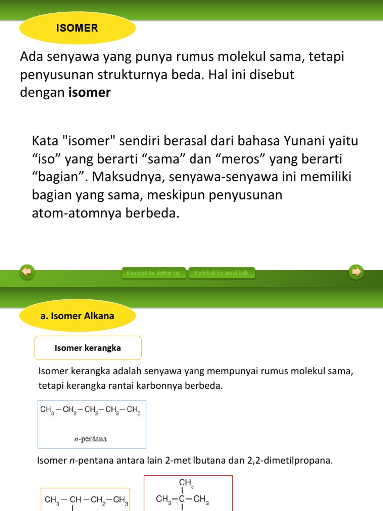 Isomer: Jenis dan Contohnya | PDF | Seni & Disiplin Bahasa | Sains & Matematika