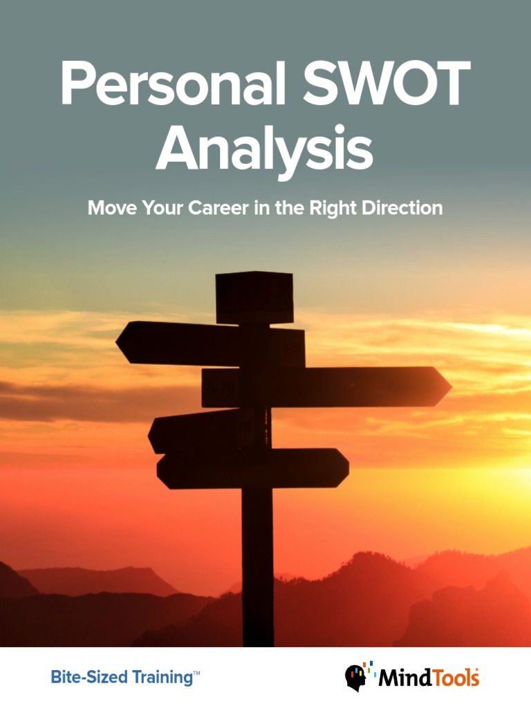 Personal SWOT Analysis: Move Your Career in The Right Direction | PDF ...