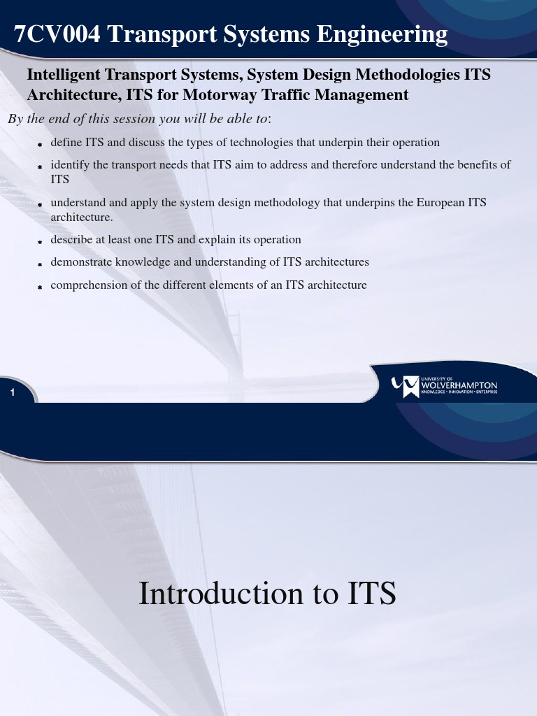 ITS - Architectures and Systems Design | PDF | System | Computing