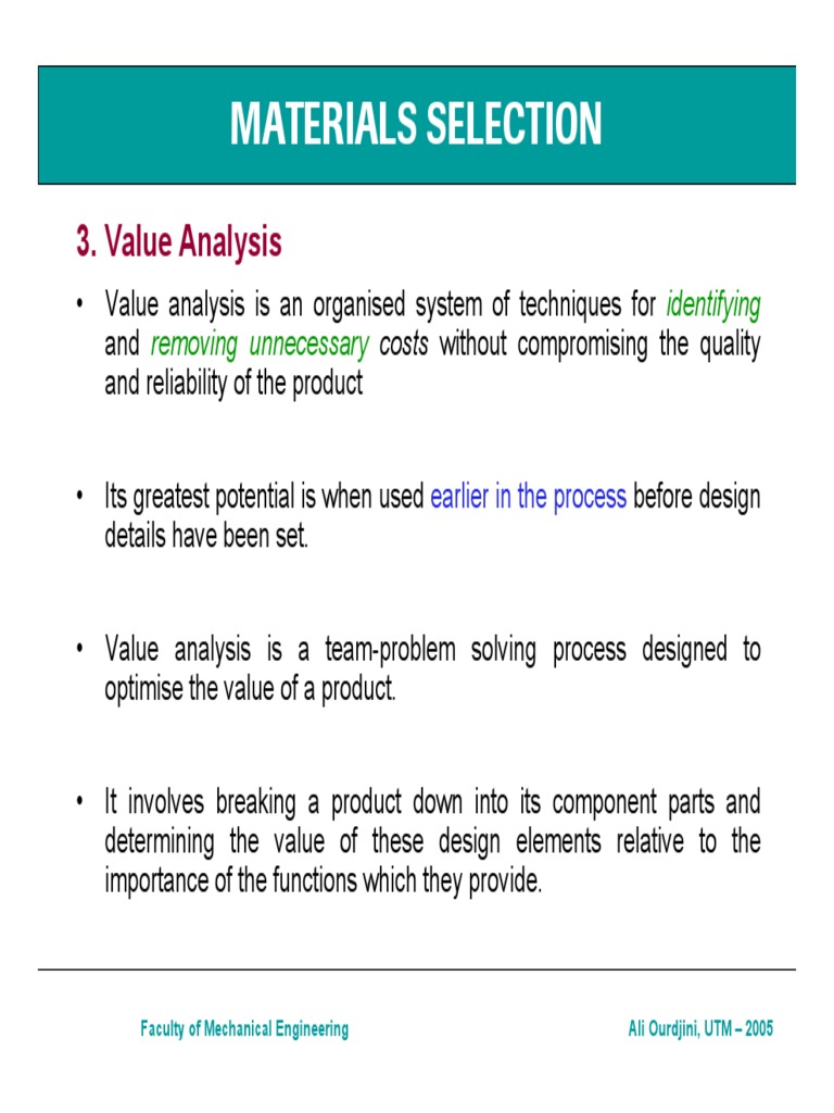 Materials Selection Methods 2 | PDF | Engineering | Mechanical Engineering