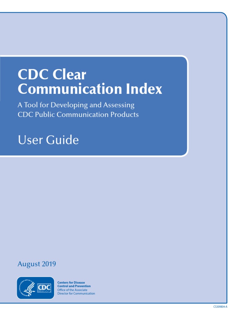 Clear Comm User Guide | PDF | Measles | Risk