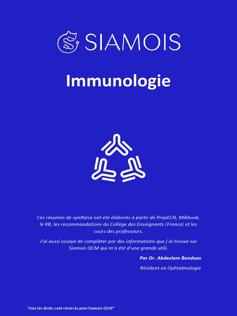 Immuno Logie | PDF | Système immunitaire | Antigène