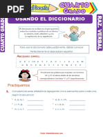 Palabras Terminadas en - Ción/ - Sión | PDF