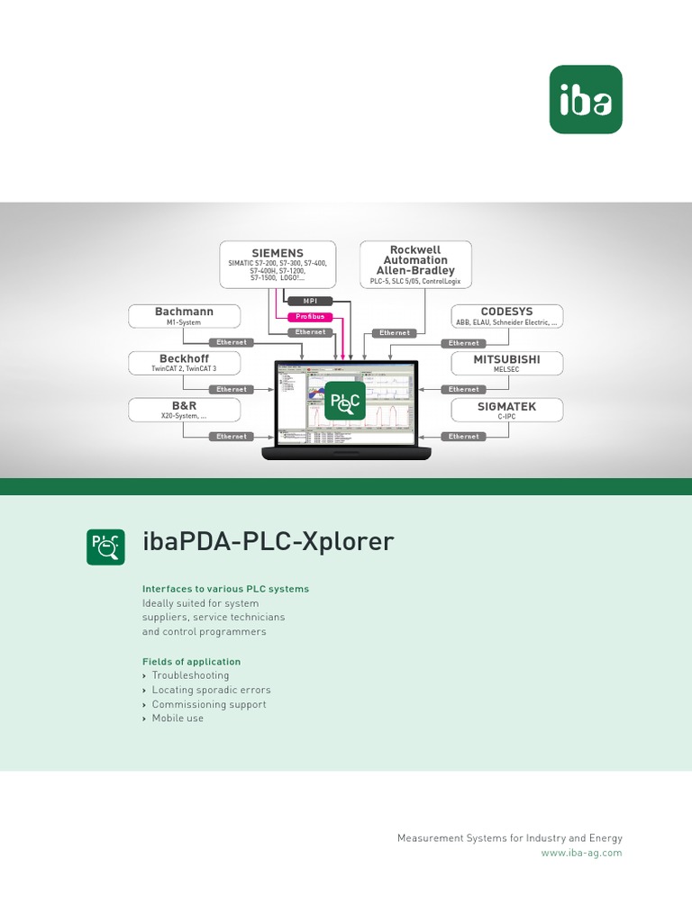Bro ibaPDA-PLC-Xplorer v1.7 en | PDF | Programmable Logic Controller ...