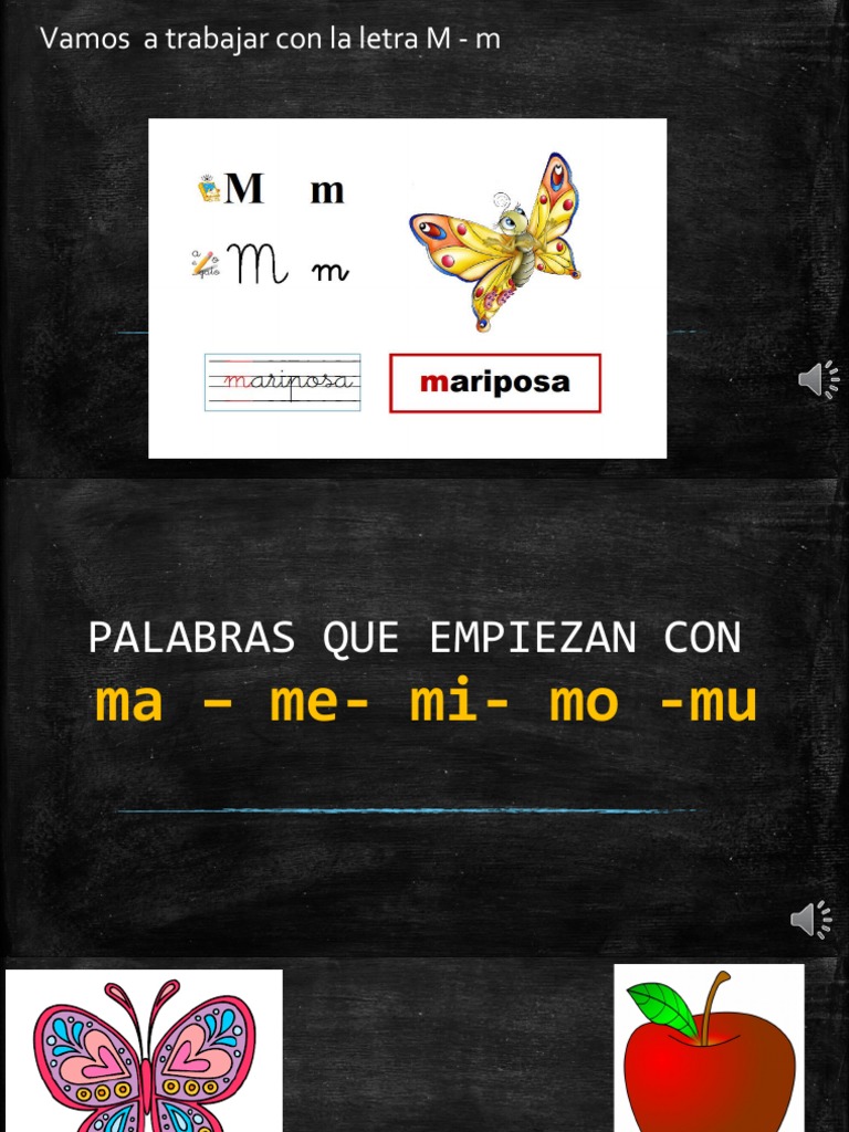 Actividades con la letra M para primer grado | PDF