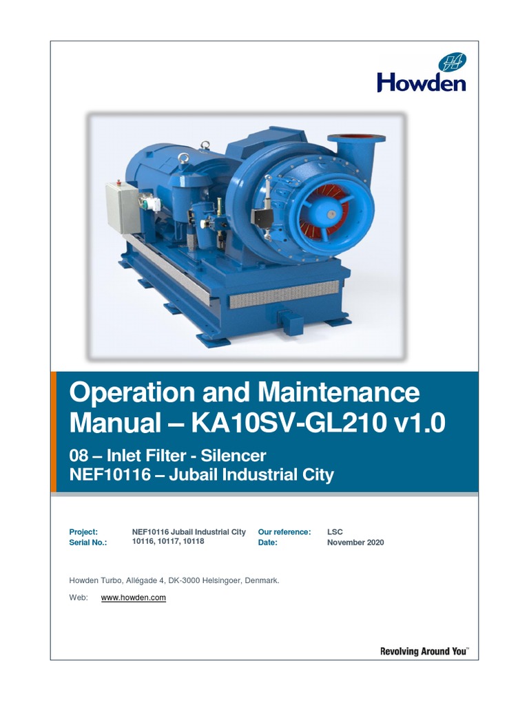 08 - Inlet Filter - Silencer - 10116 | PDF | Pressure Measurement ...