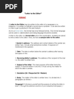 Formal Letter Writing- Grade 8- Sample Letters | PDF
