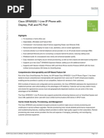 Datasheet Mitel EX Controller EN | PDF | I Pv6 | Quality Of Service