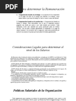Equidad Interna y Externa en El Establecimeinto de Las Remuneraciones y ...