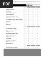 Cuestionario Gad 7 | PDF | Ansiedad | Trastornos mentales y conductuales
