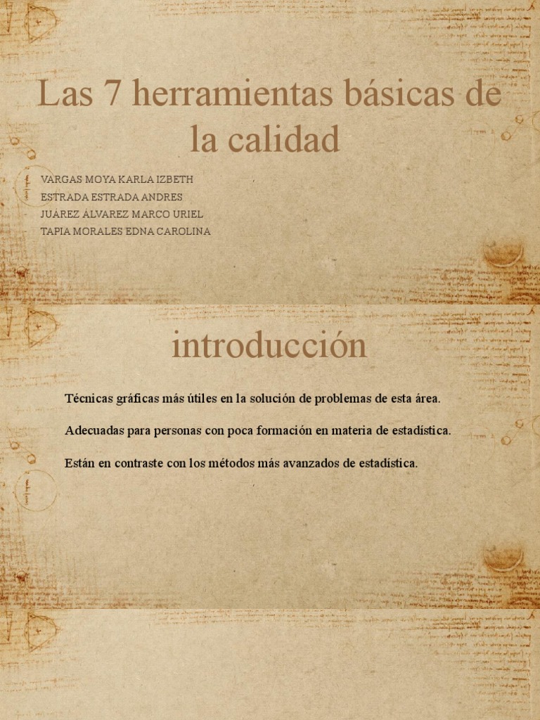 7 Herramientas Clave para la Calidad | PDF | Histograma | Cuestionario