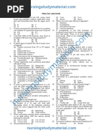Saudi Prometric Exam Questions for Nurses M1 | PDF | Heart | Myocardial ...