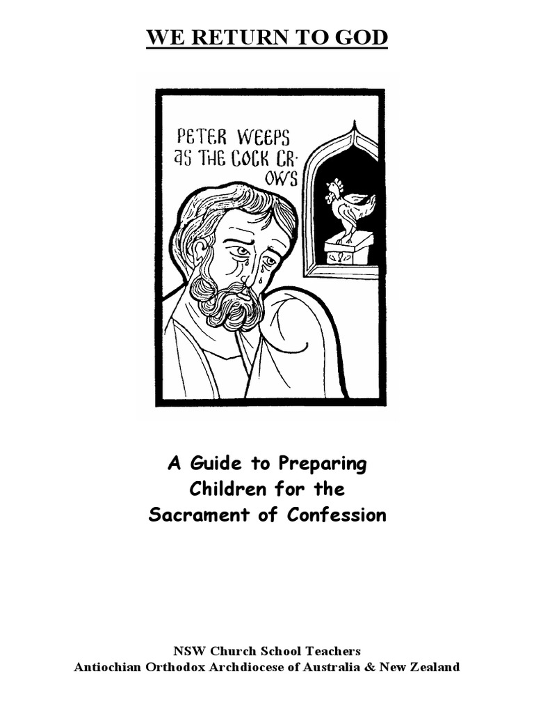 Preparing Children For The Sacrament of Confession | PDF | Confession ...