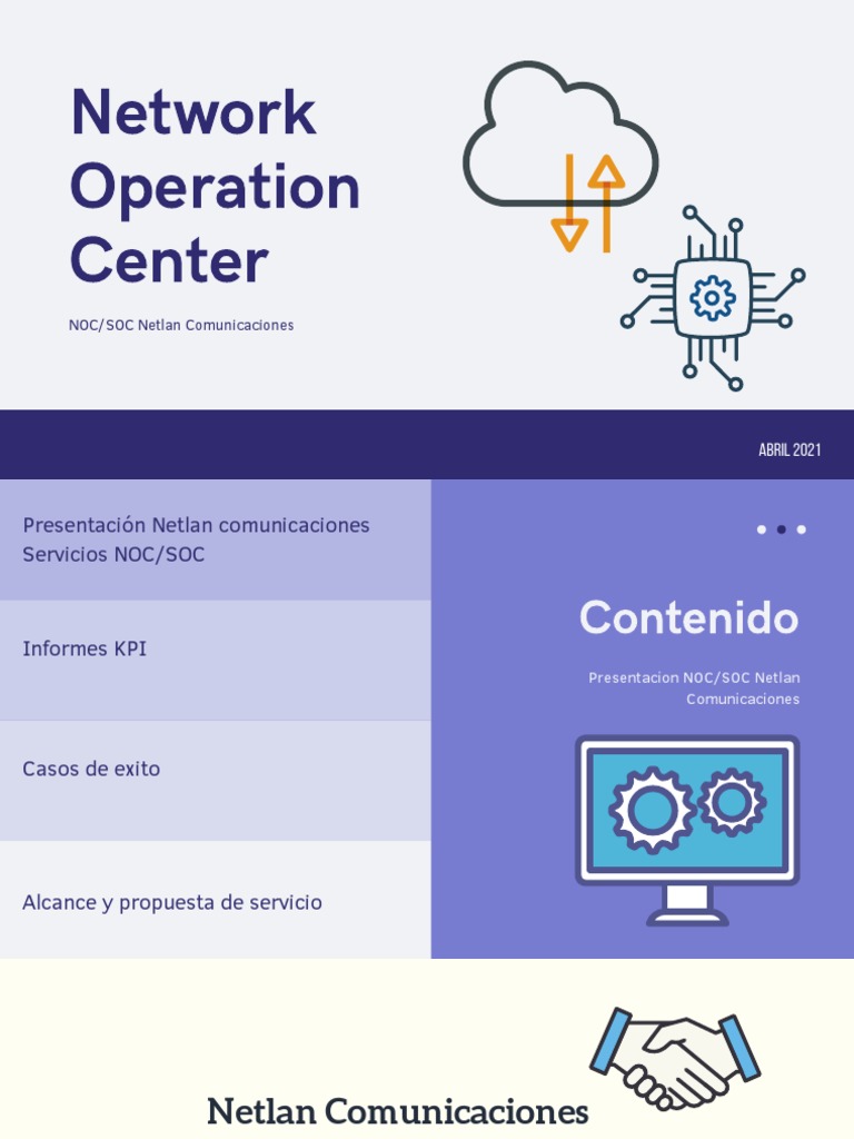 Servicios NOC/SOC de Netlan | PDF | Informática | Ciencias de la Computación