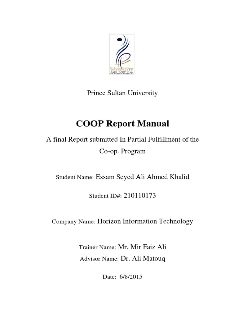 Coop Work Term Report | PDF | Computer Network | Network Switch