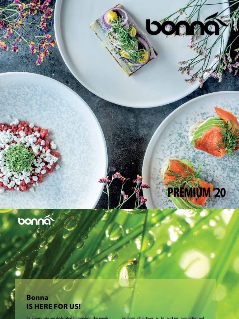 Bonna Premium Porcelain Catalogue | PDF | Hot Drinks | Coffee