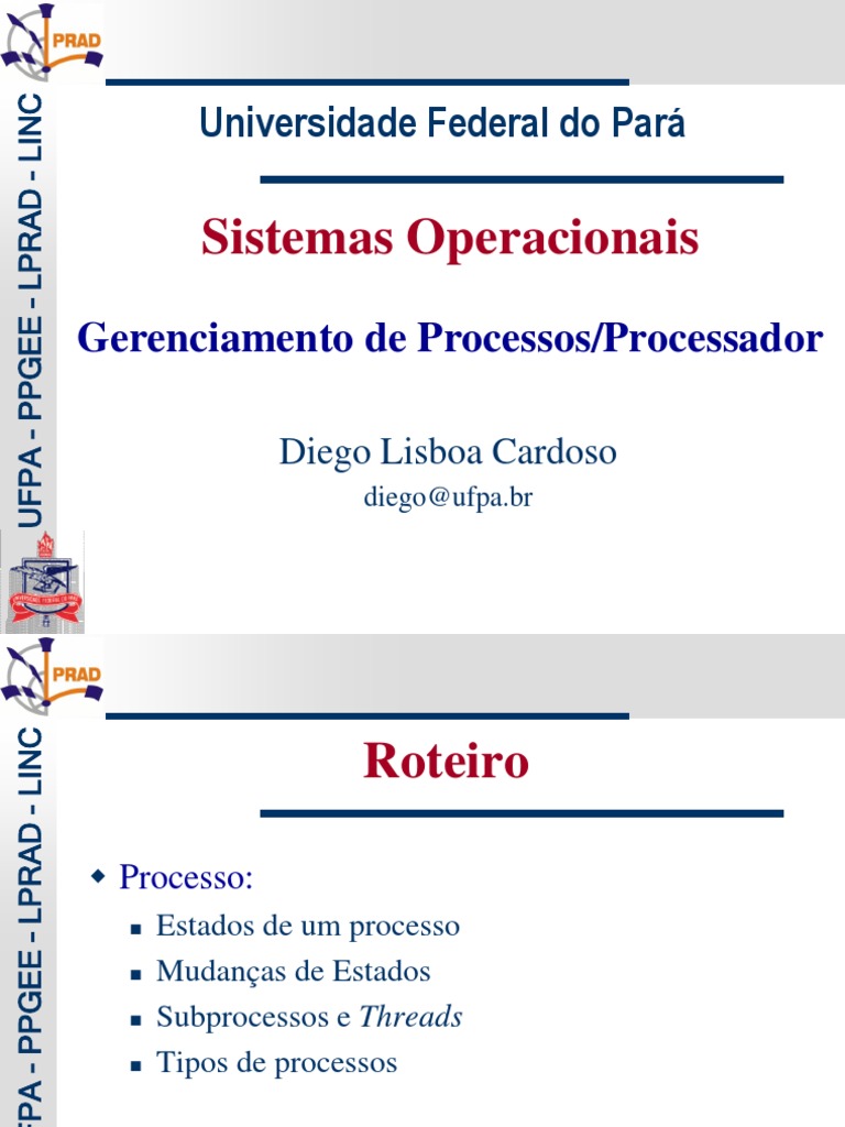 Aula 3 | Download grátis PDF | Processo (informática) | Thread ...
