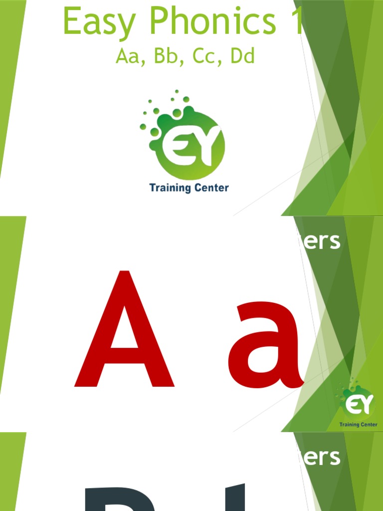 Easy Phonics: Letters A-D Guide | PDF