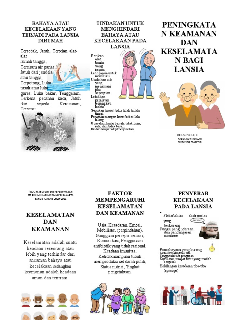 Leaflet Lansia | PDF