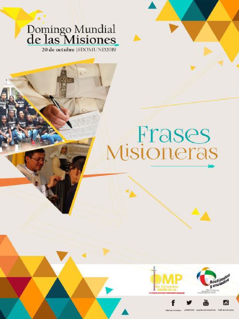 Frases Inspiradoras para Misioneros | PDF | Misionero | Evangelización