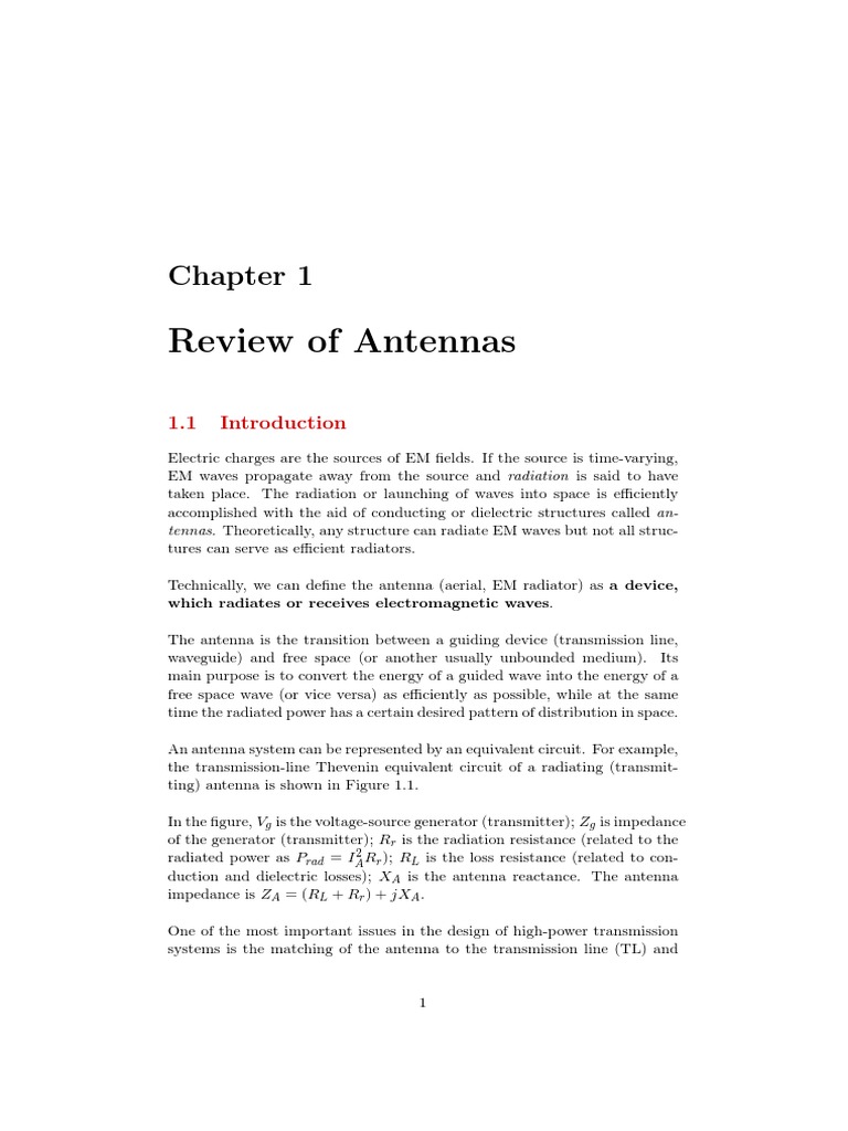 Antenna Analysis and Design Overview | PDF | Antenna (Radio) | Microwave