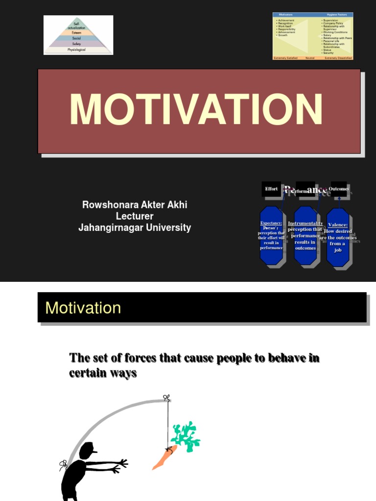CHP 6 Basic Motivation Concepts | PDF | Motivational | Motivation