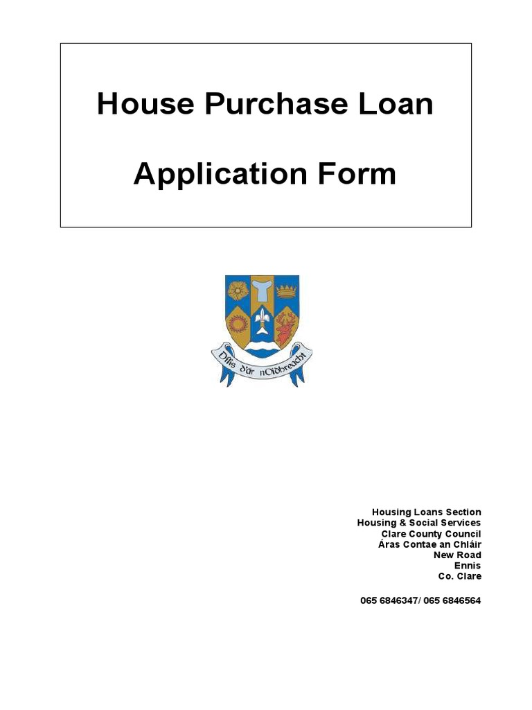 House Purchase Loan Application 2 | PDF | Loans | Mortgage Loan