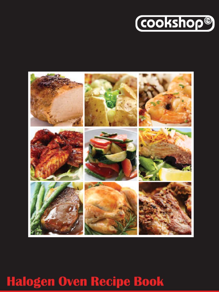 Halogen Oven Recipe Book | PDF