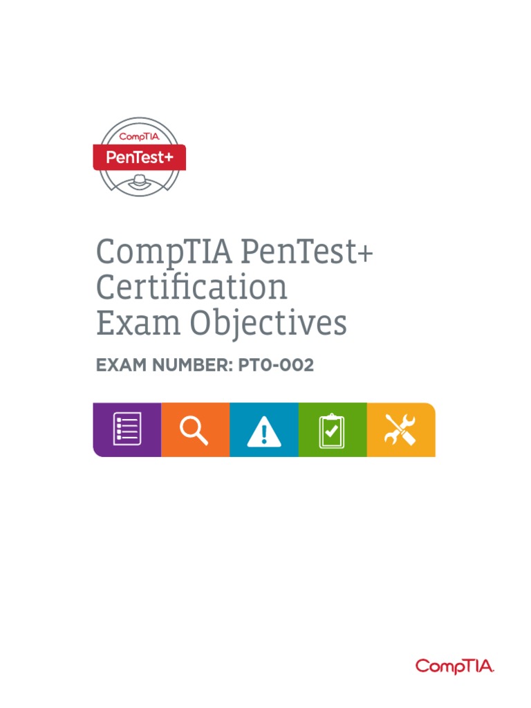 Comptia Pentest pt0 002 Exam Objectives (4 0) | PDF | Test (Assessment ...