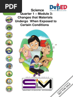 Science Module For Grade 3 | PDF | Ear | Skin