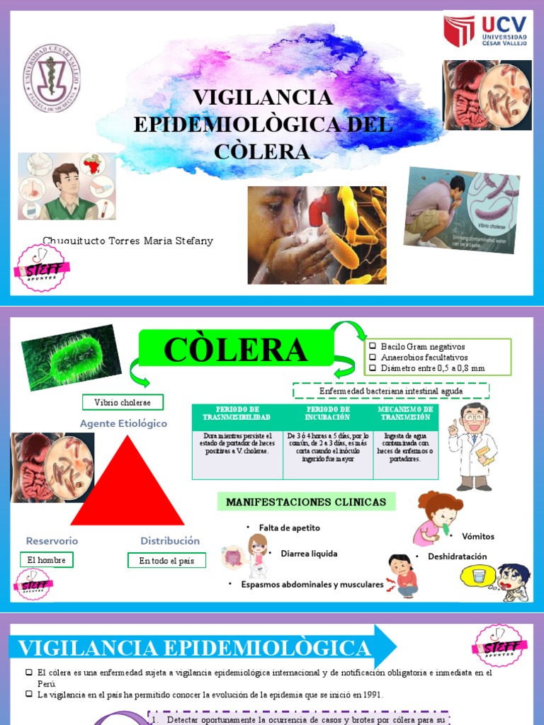 Vigilancia Epidemiologica Del Colera | PDF | Cólera | Diarrea