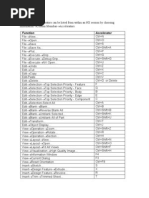 Inventor Shortcuts | PDF | Keyboard Shortcut | Computer Science
