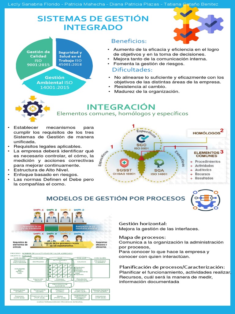 Infografia SIG Consolidado | PDF | Planificación | Sistema de ...