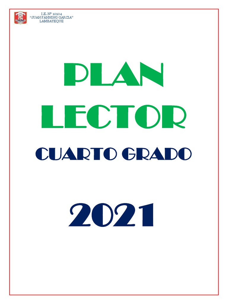 Cuadernillo Plan Lector Cuarto Grado | Descargar gratis PDF | Maíz | Agua