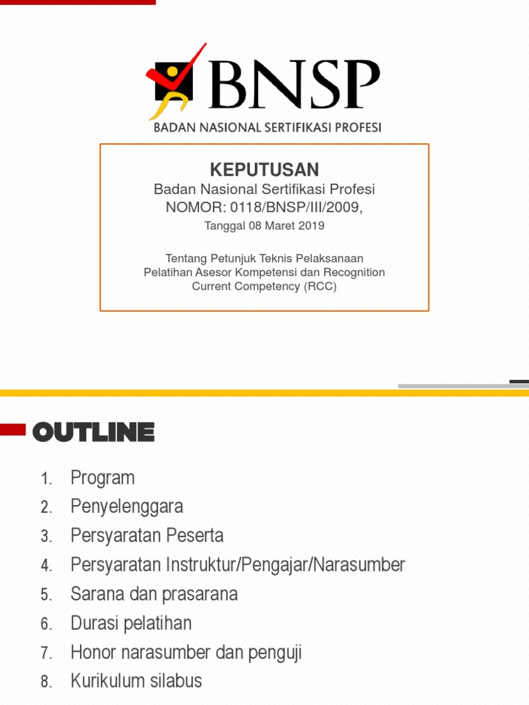 Pelatihan Asesor Kompetensi | PDF