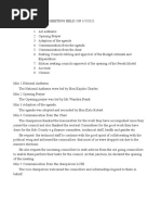Sangguniang Kabataan Minutes Sample | PDF | Chairman | Secretary