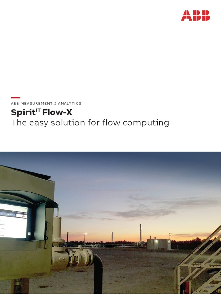 Spirit Flow-X: The Easy Solution For Flow Computing | PDF | Computer ...