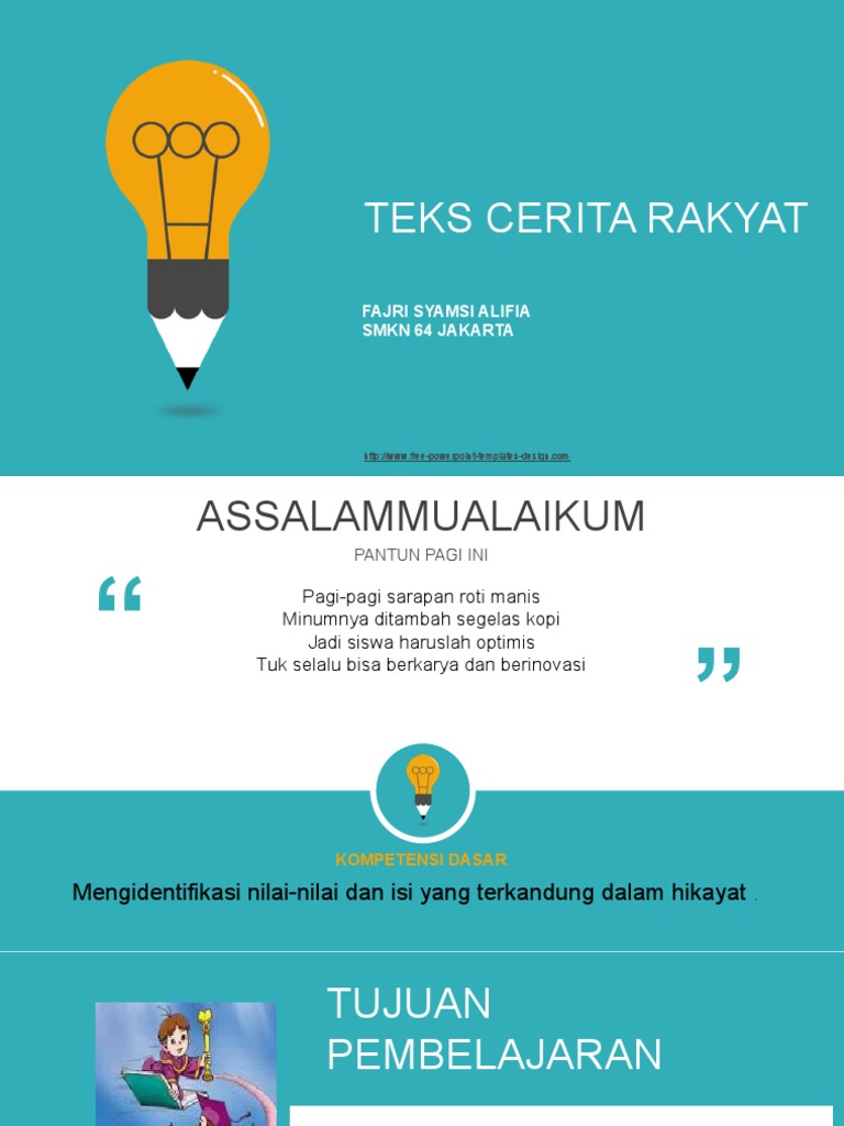 Teks Cerita Rakyat | PDF
