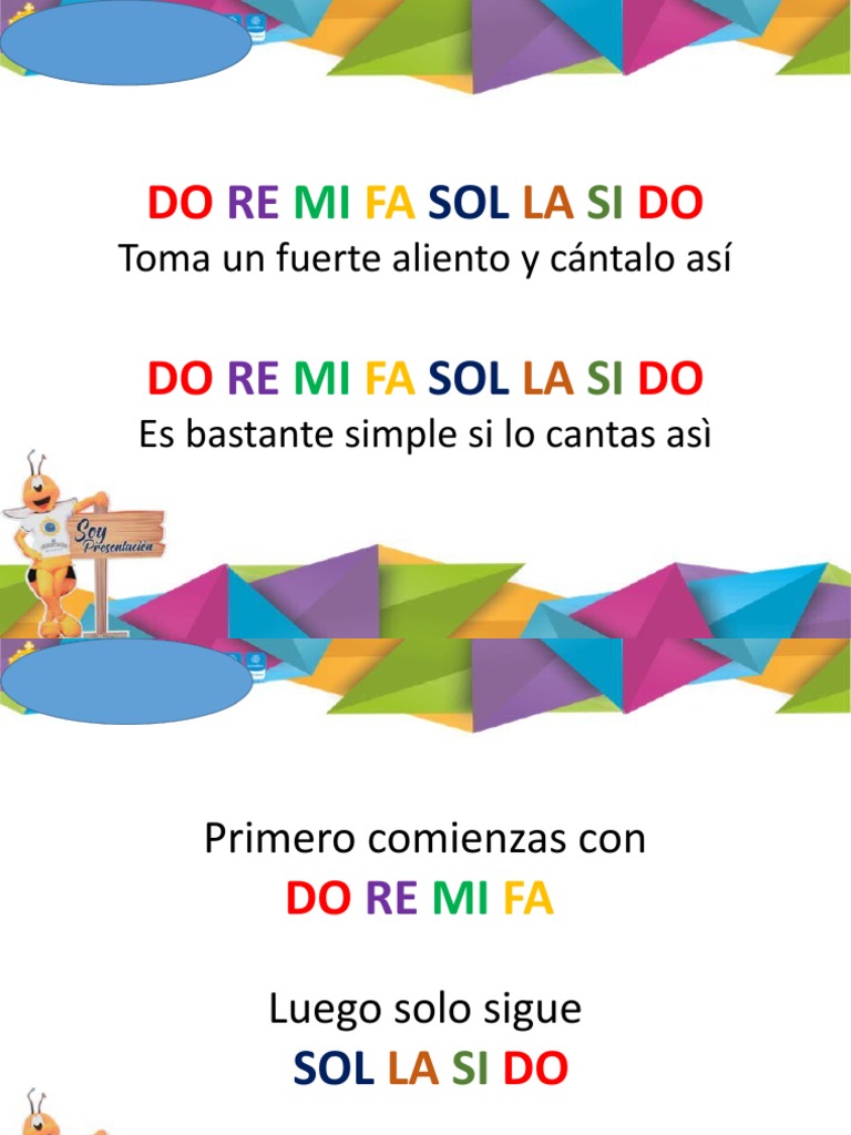 Actividad 1S Do Re Mi Fa Sol La Si Do | PDF