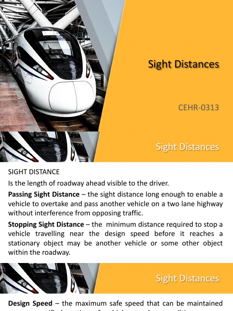 Sight Distances in Highway Engineering | PDF | Transportation ...