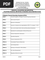 List of Standards, Interpretations and Practice Statements | PDF ...