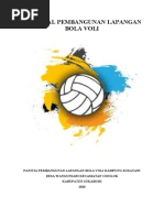 PROPOSAL Permohonan Bantuan Peralatan Bolla Volly | PDF